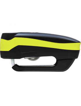 Motorcycle Disc Lock in Steel with 100db Sound Alarm, Yellow - Abus ...