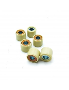 Set of 6 Variator Rollers, Original, SYM Symphony 200 E5 / Jet14 200 E5