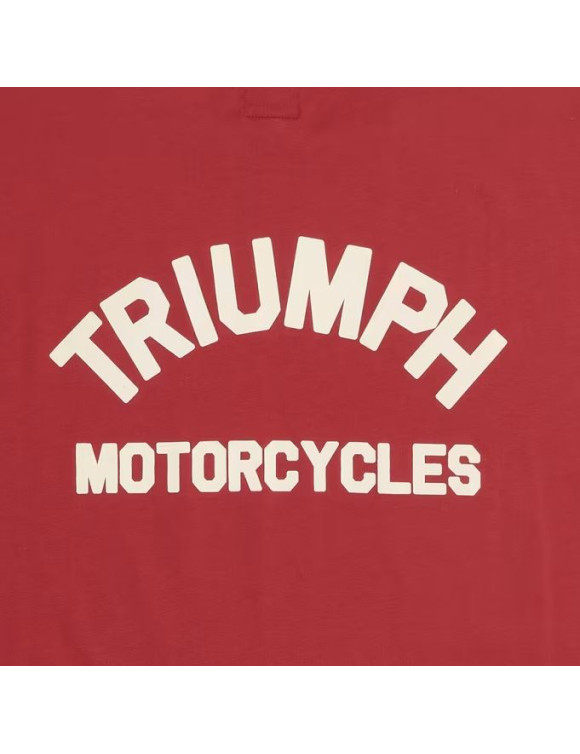 T-Shirt Original Homme Triumph Ditchling Rouge/Bone MTSS24109