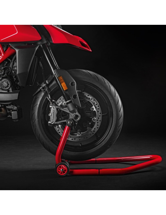 Front Motorcycle Stand, Red, Ducati 97080131AA - Track and Box