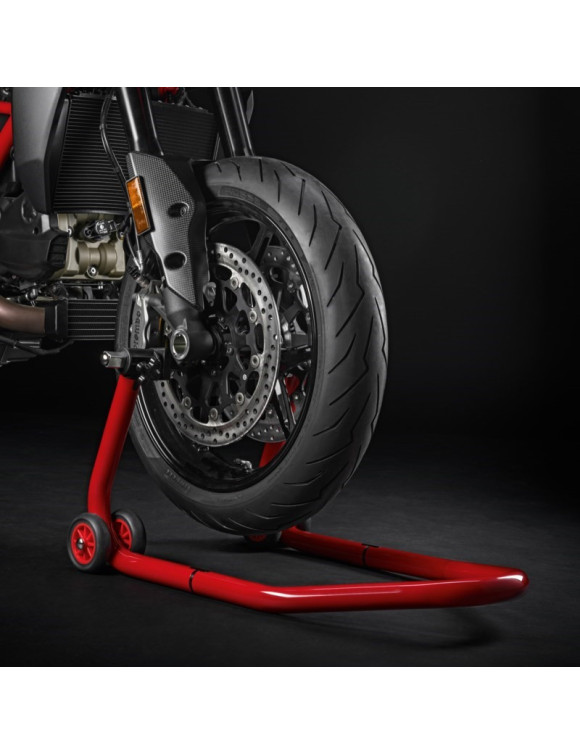 Front Motorcycle Stand, Red, Ducati 97080131AA - Track and Box