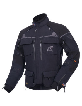 Adventure Men's Motorcycle Jacket Rukka Ecuado-R JKT Black 70220722R999