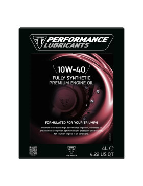 Triumph - Engine Oil 10W-40 Fully Synthetic, 4 Liters (PLFS23004-1040)