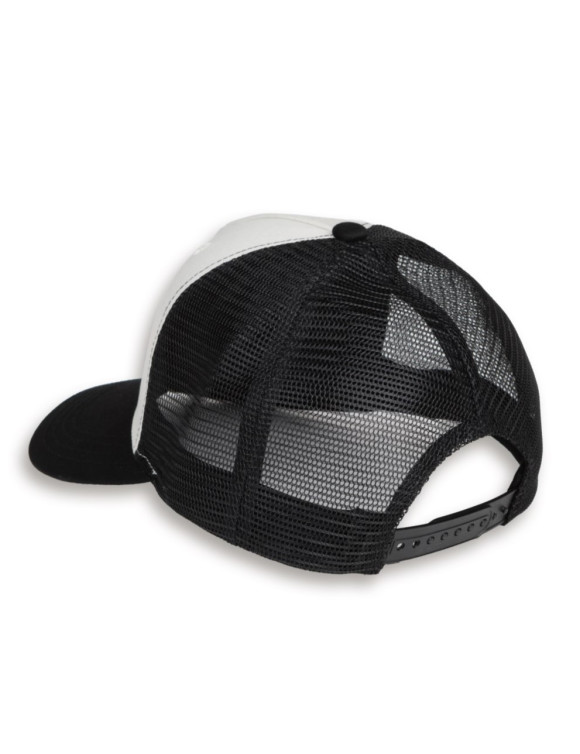 Cappellino Unisex Originale Ducati Joy Van Orton Black/White 987712240