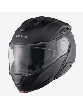 Nexx X.Lifetour Matte Black Modular Motorcycle Helmet XLT0148101100