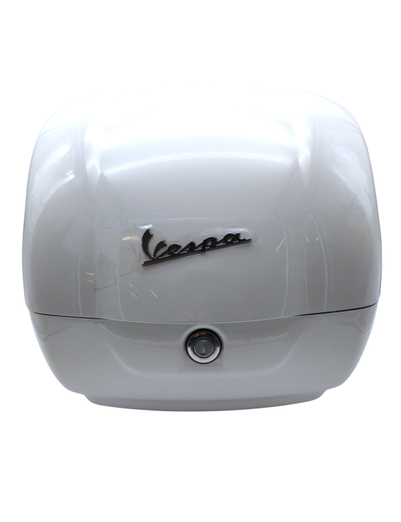 Original Gloss White 36L Top Case CM273375 Vespa GTS/GTV (from 2014)