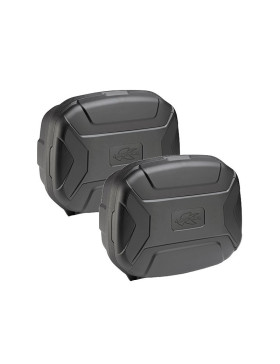 Coppia valigie laterali Kappa K-Vector 3 KVC35NPACK2 Monokey (35L)