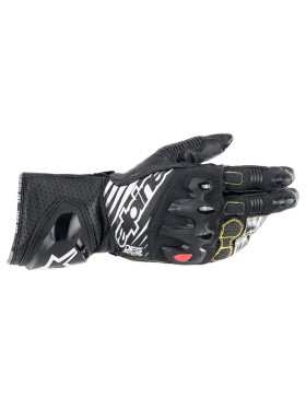 Alpinestars GP Tech V2 Motorcycle Gloves - Black/White 355662212