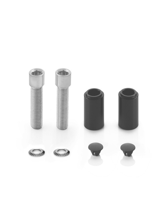Stealth mirror mounting kit for Naked Rizoma BSN909B - Anodized Black ...