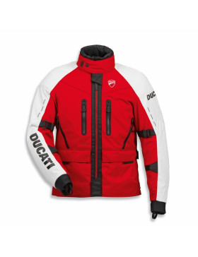 Ducati Tour C5 Red/White Original Men's Motorcycle Jacket 98109234