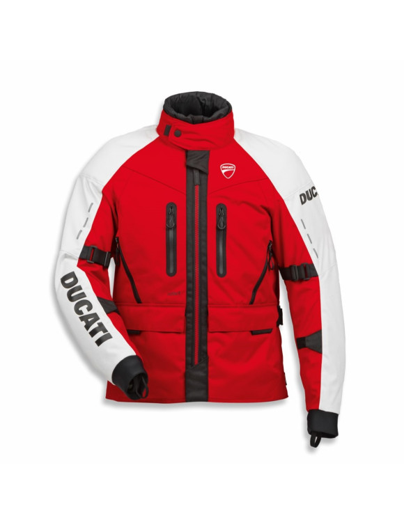 Ducati Tour C5 Red/White Original Men's Motorcycle Jacket 98109234