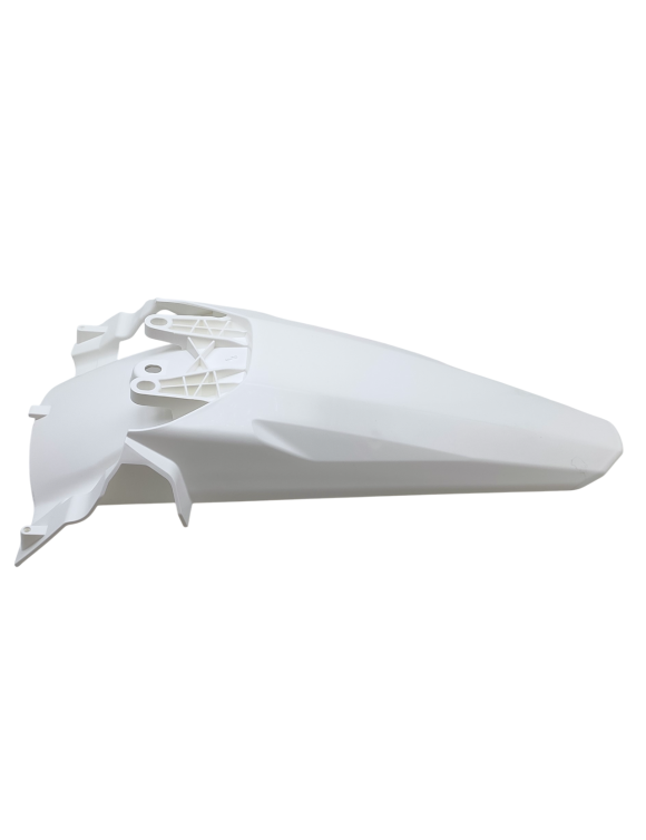 OEM White Rear Fender 09980005 for Fantic XEF 250 | XMF/XEF 125 | XM/XE 50