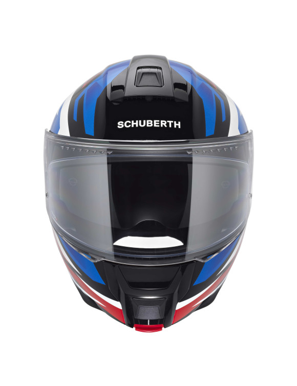 Casco Moto Modulare Schuberth C5 Zenith Blue Lucido