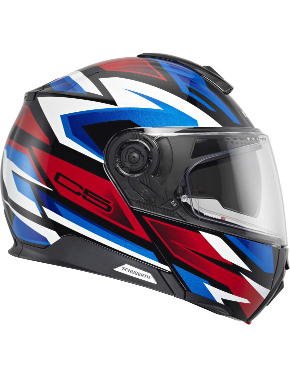 Casque Moto Modulable Schuberth C5 Zenith Bleu Brillant