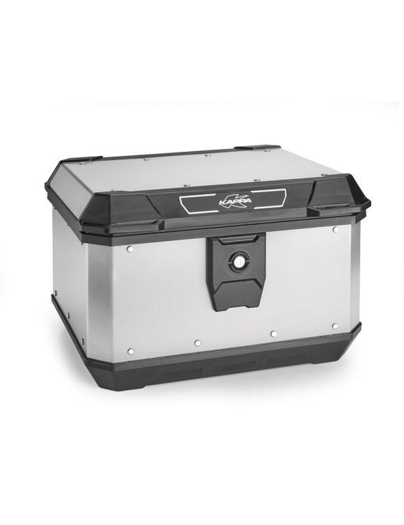 Baúl Kappa KMX400A K’METROBOX Monolock 40 Litros Aluminio Natural