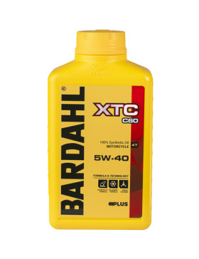 Bardahl 213372112A xtc c60 5w-40 synthetic motor oil 1 liter