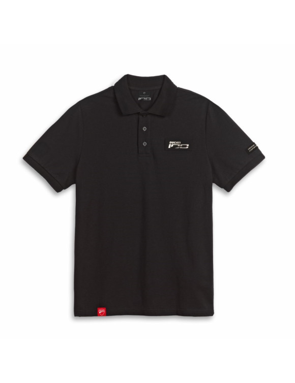 Ducati One Hundred Men's Polo Shirt - Black